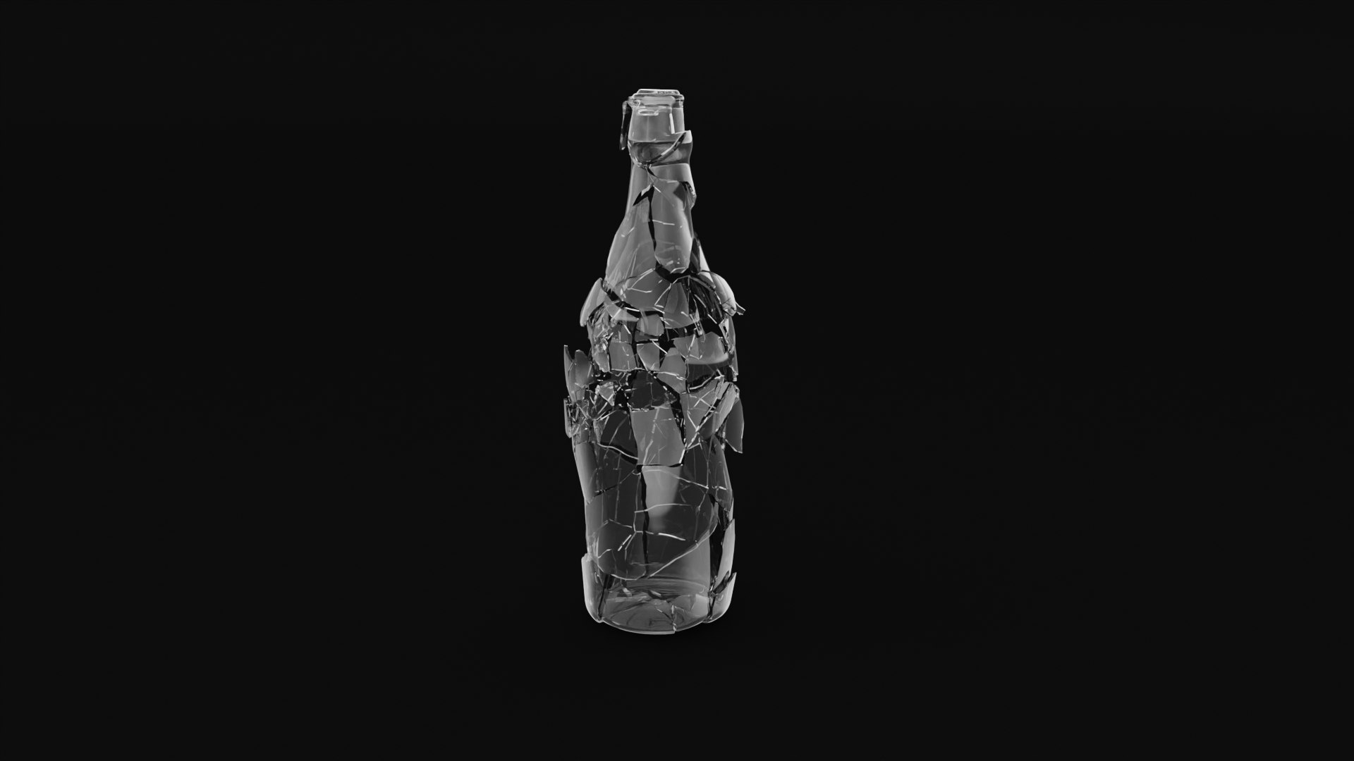 3D Animated Broken Glass Model - TurboSquid 1839652