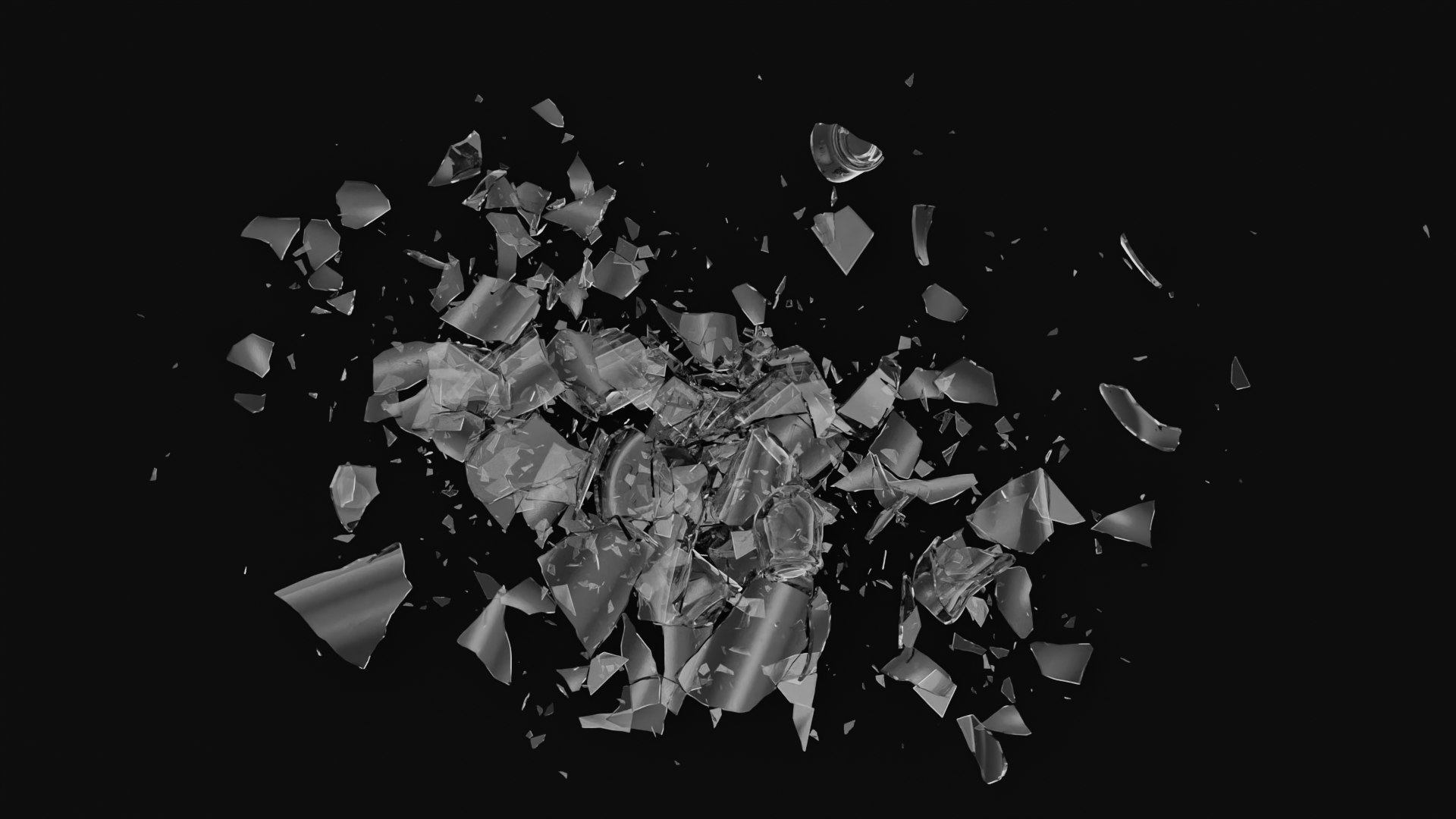 3D Animated Broken Glass Model - TurboSquid 1839652