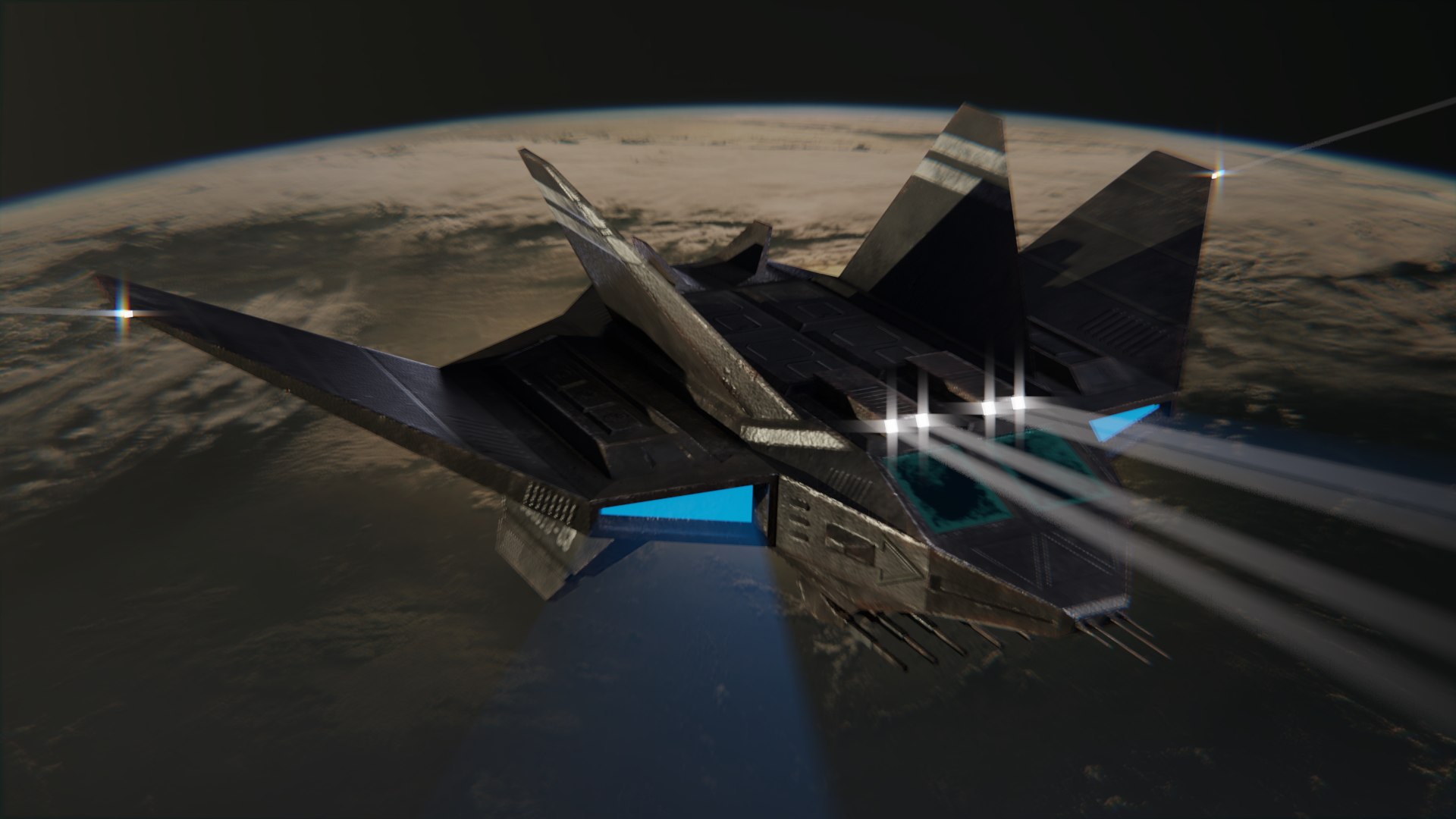 3D Fighter 03 - Cerberus - TurboSquid 1805605