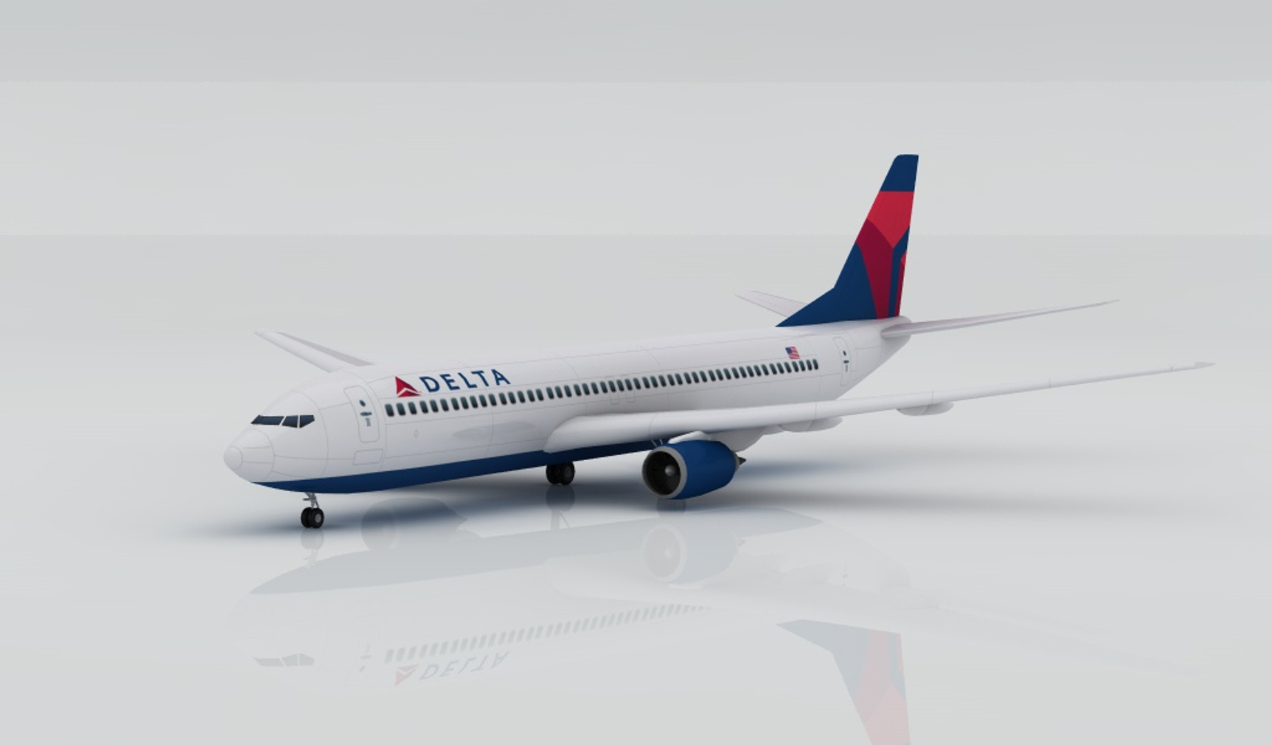 Max Airplane Boeing 737-800 Delta