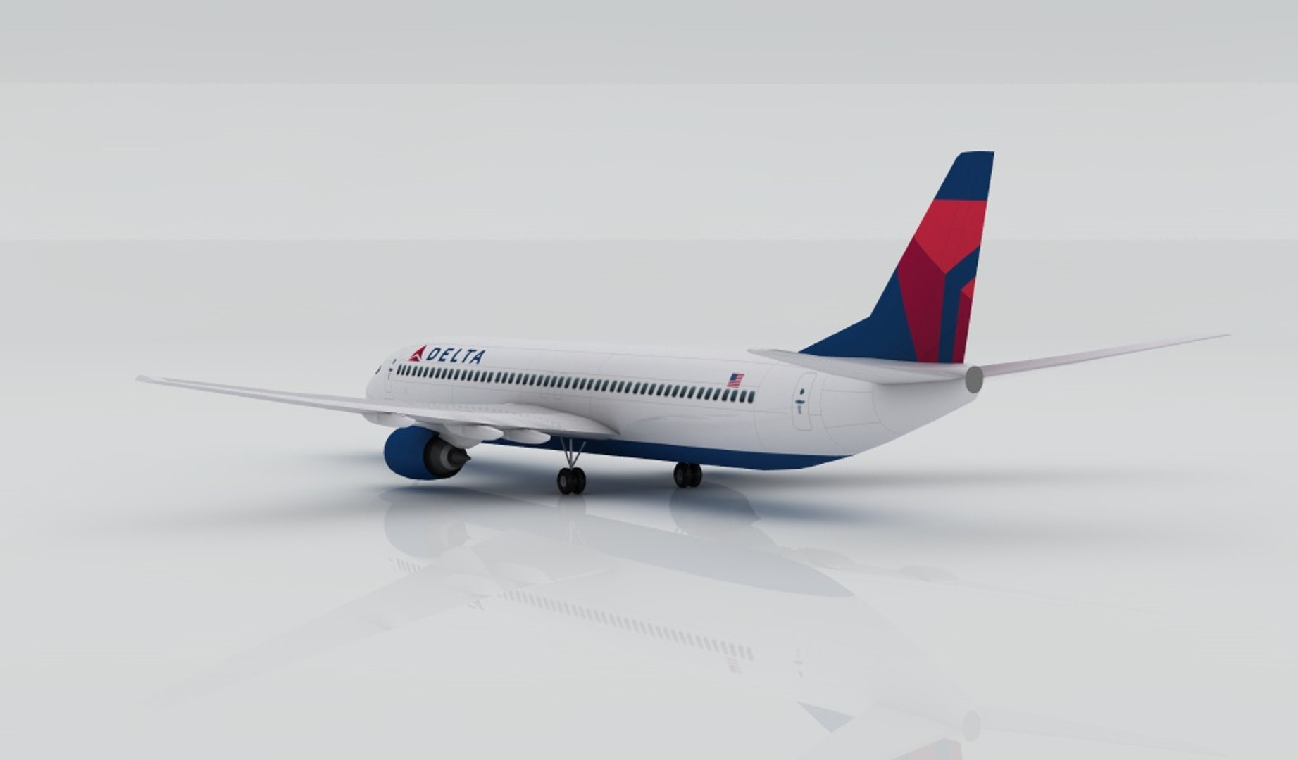 Max Airplane Boeing 737-800 Delta