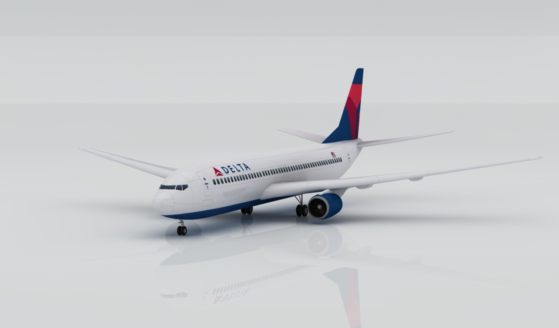 Max Airplane Boeing 737-800 Delta
