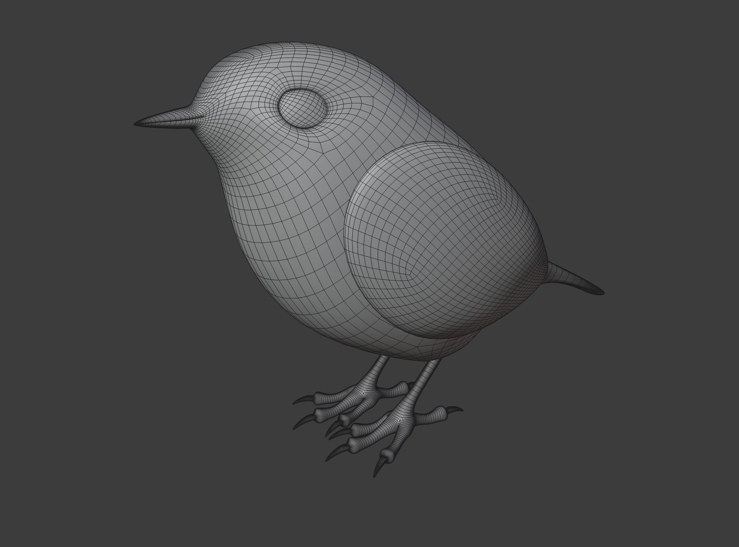 3D colors european robin bird - TurboSquid 1663244