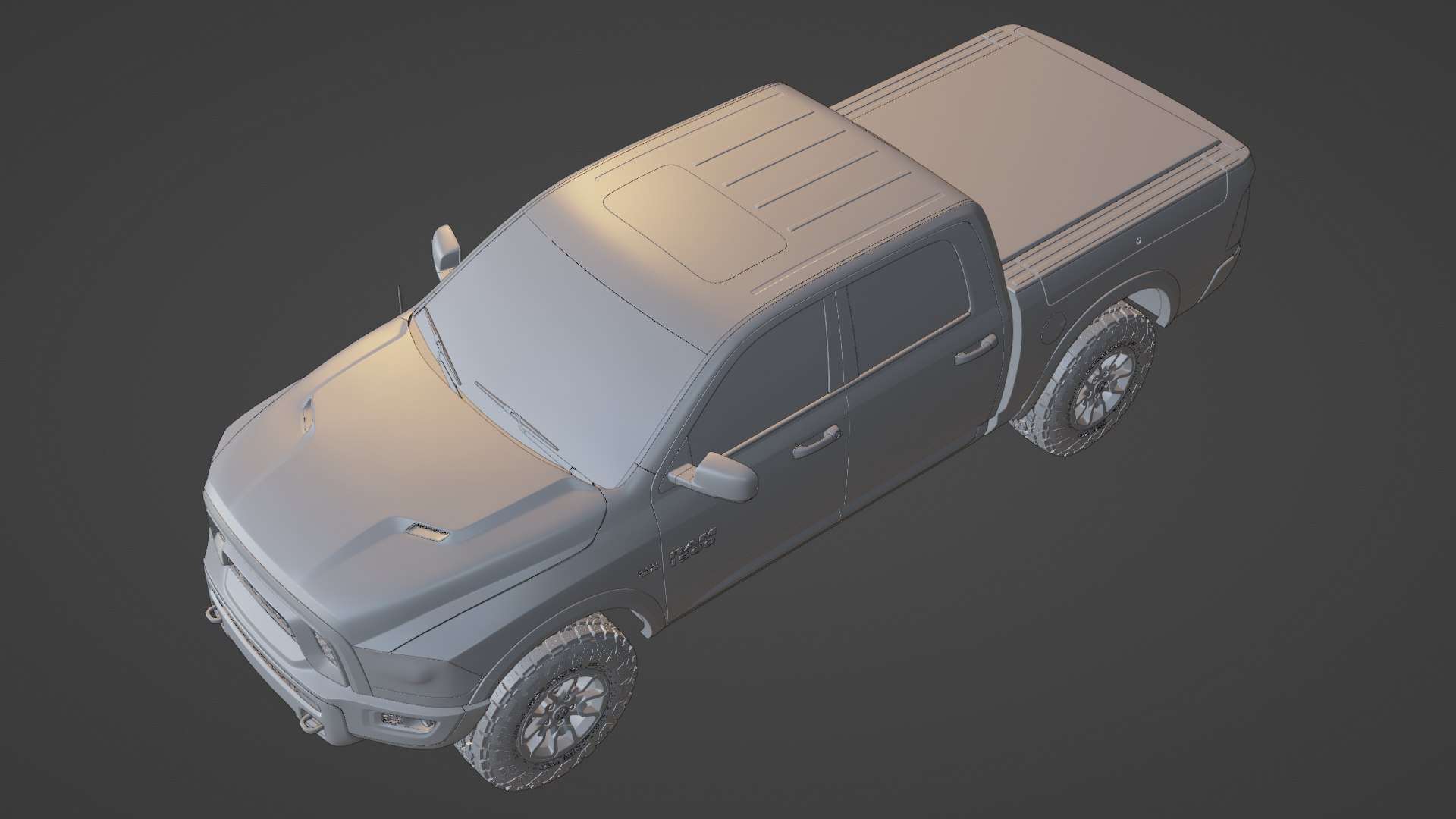 3D Ram Rebel 2015 - TurboSquid 2086563