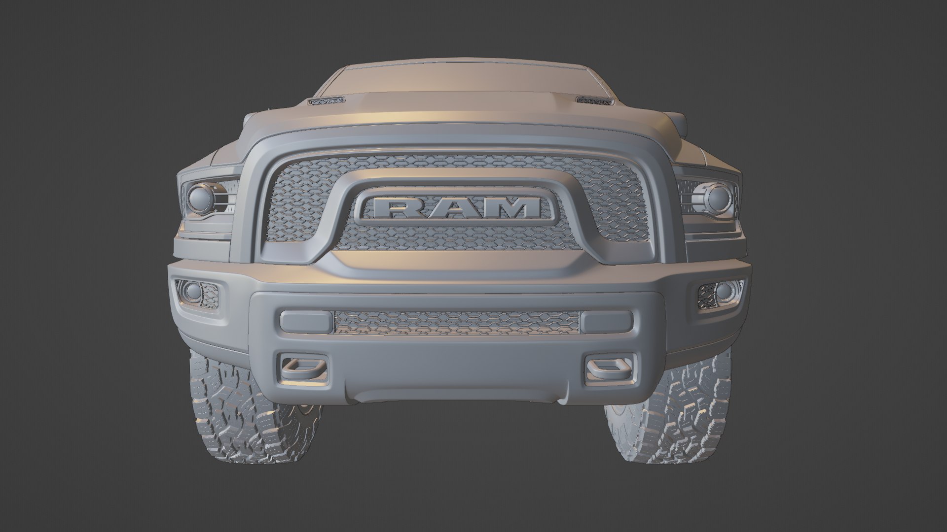 3D Ram Rebel 2015 - TurboSquid 2086563