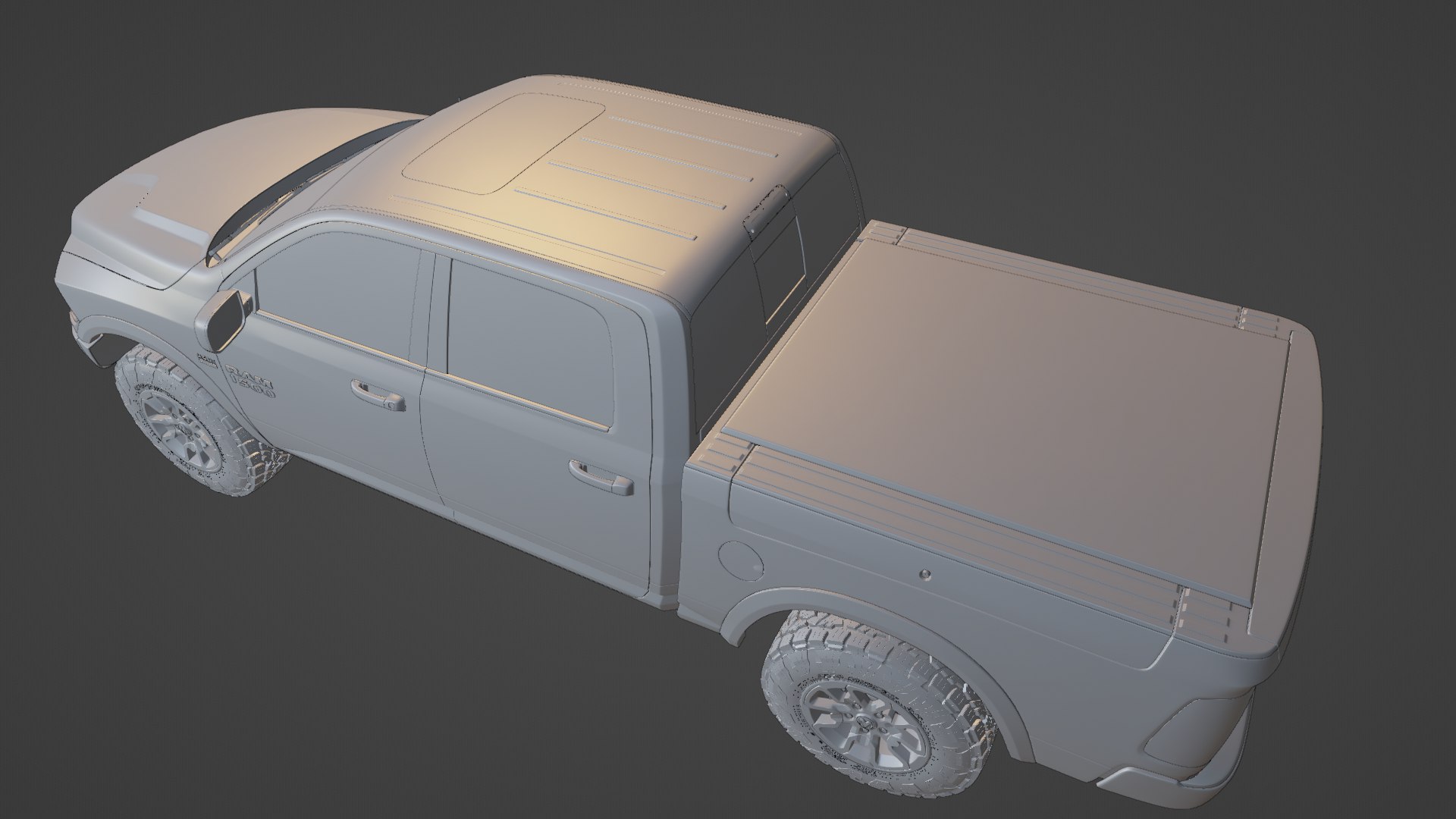 3D Ram Rebel 2015 - TurboSquid 2086563