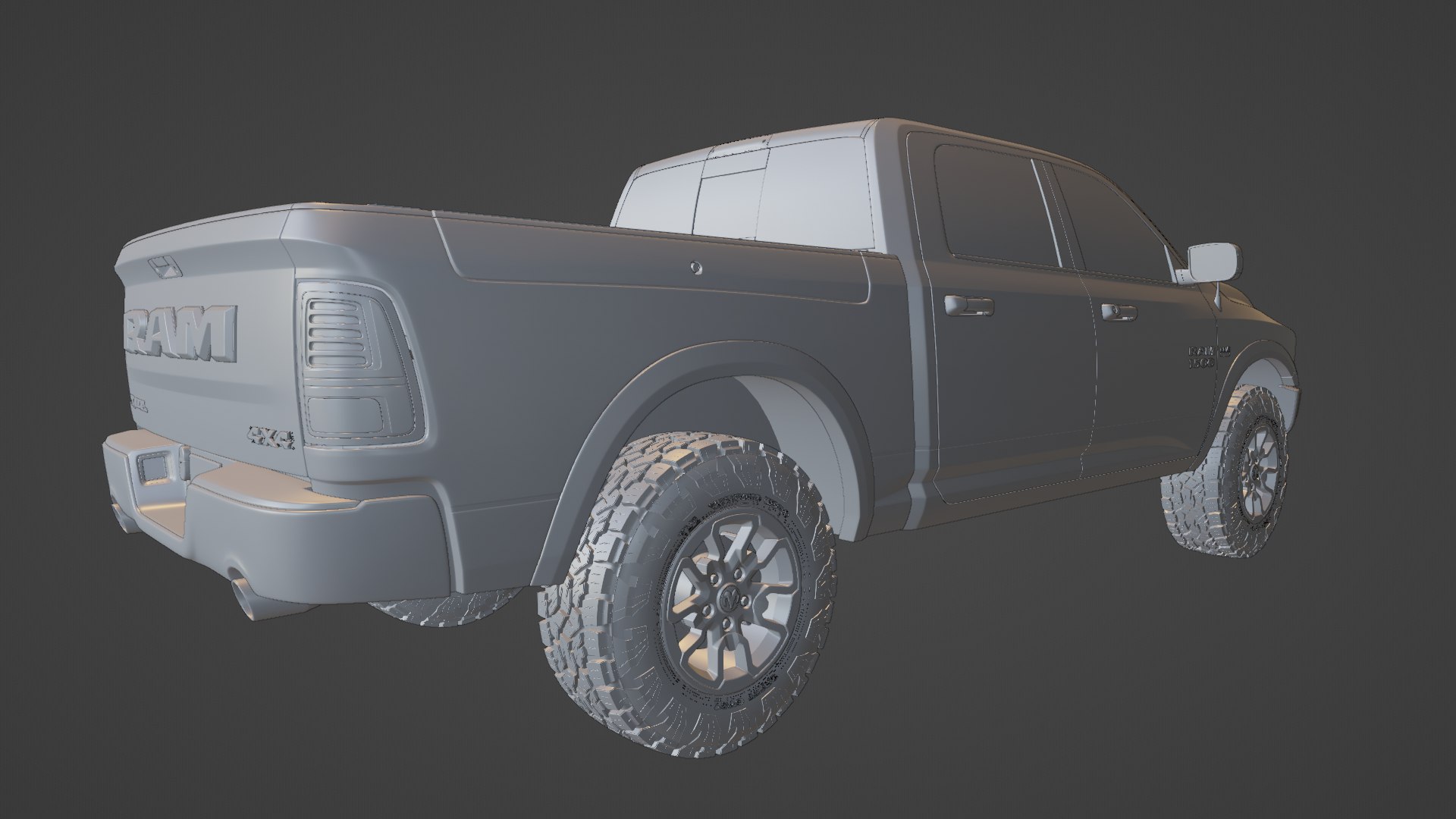 3D Ram Rebel 2015 - TurboSquid 2086563