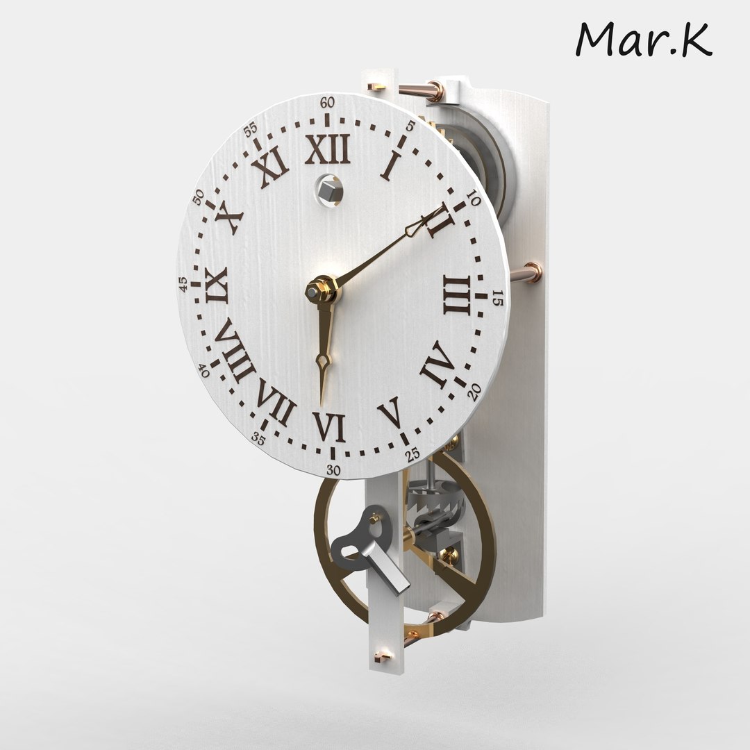C4d Old Clockwork