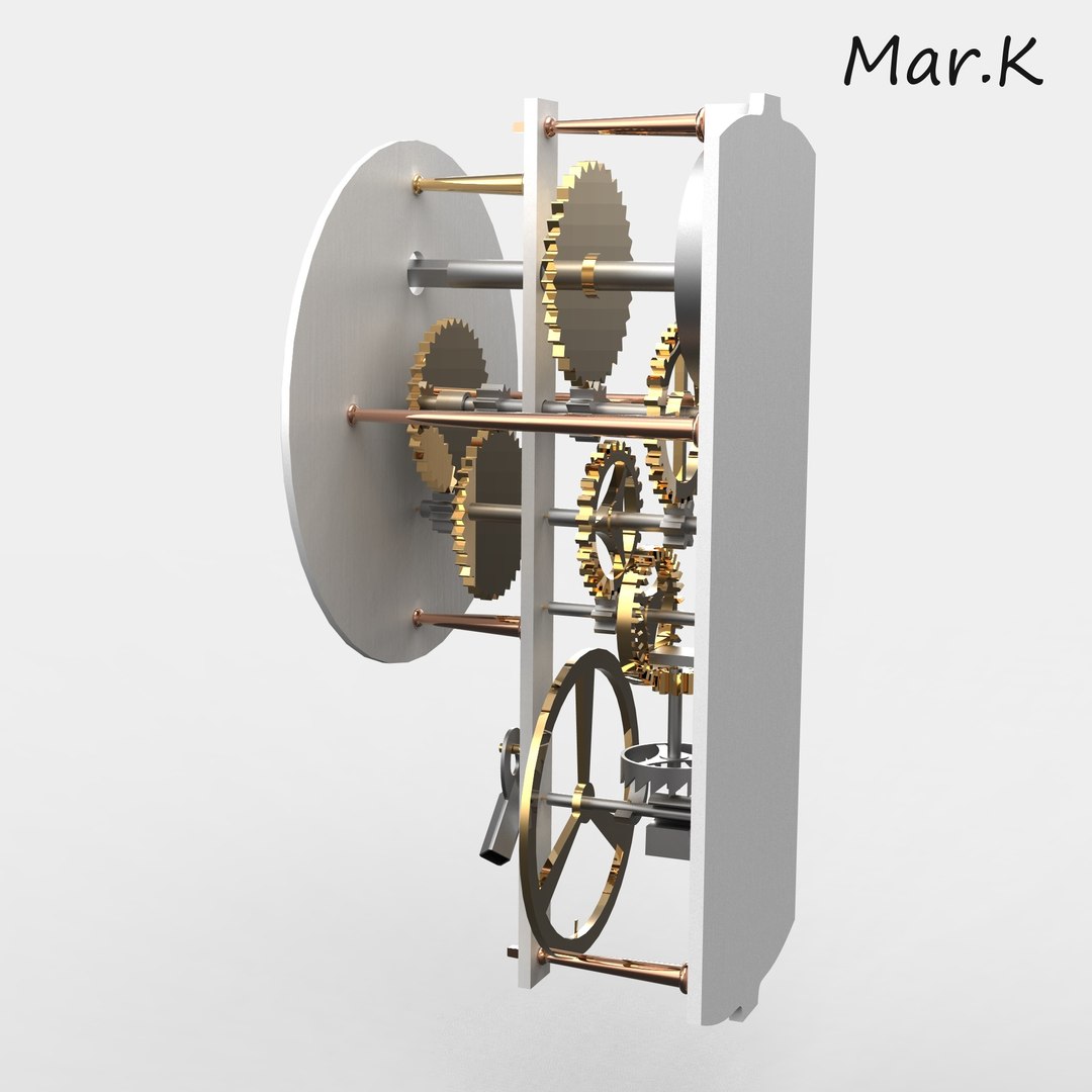 C4d Old Clockwork
