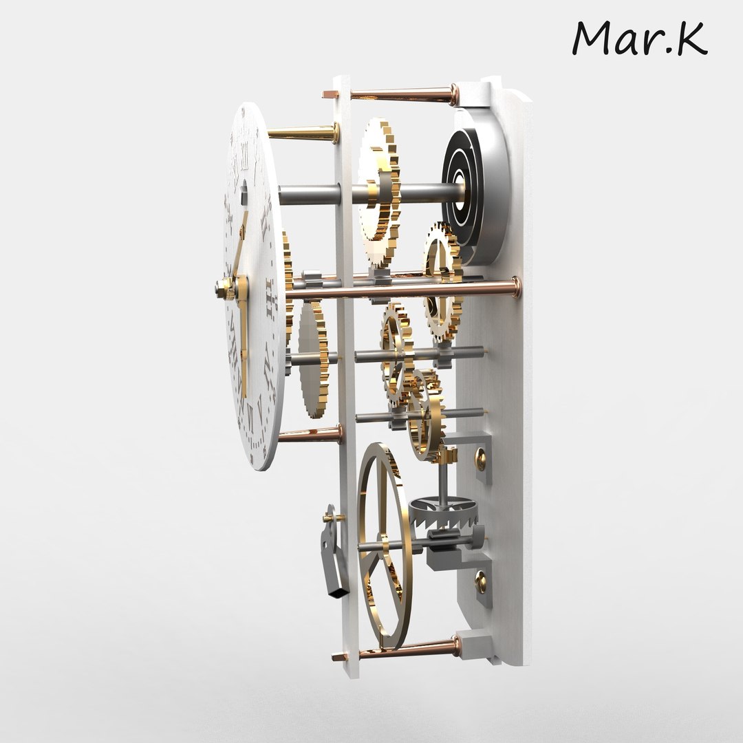 C4d Old Clockwork