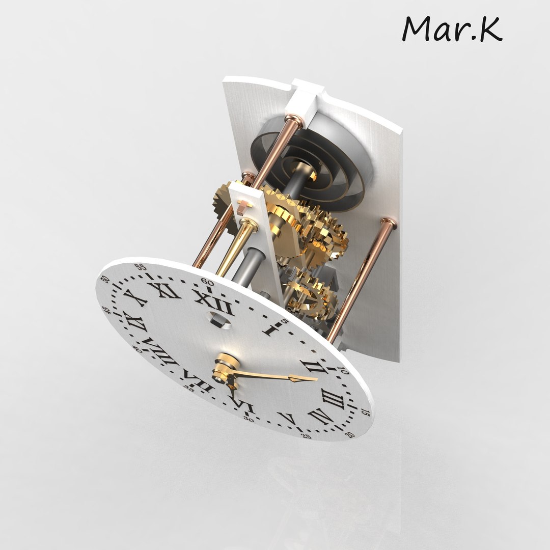 C4d Old Clockwork