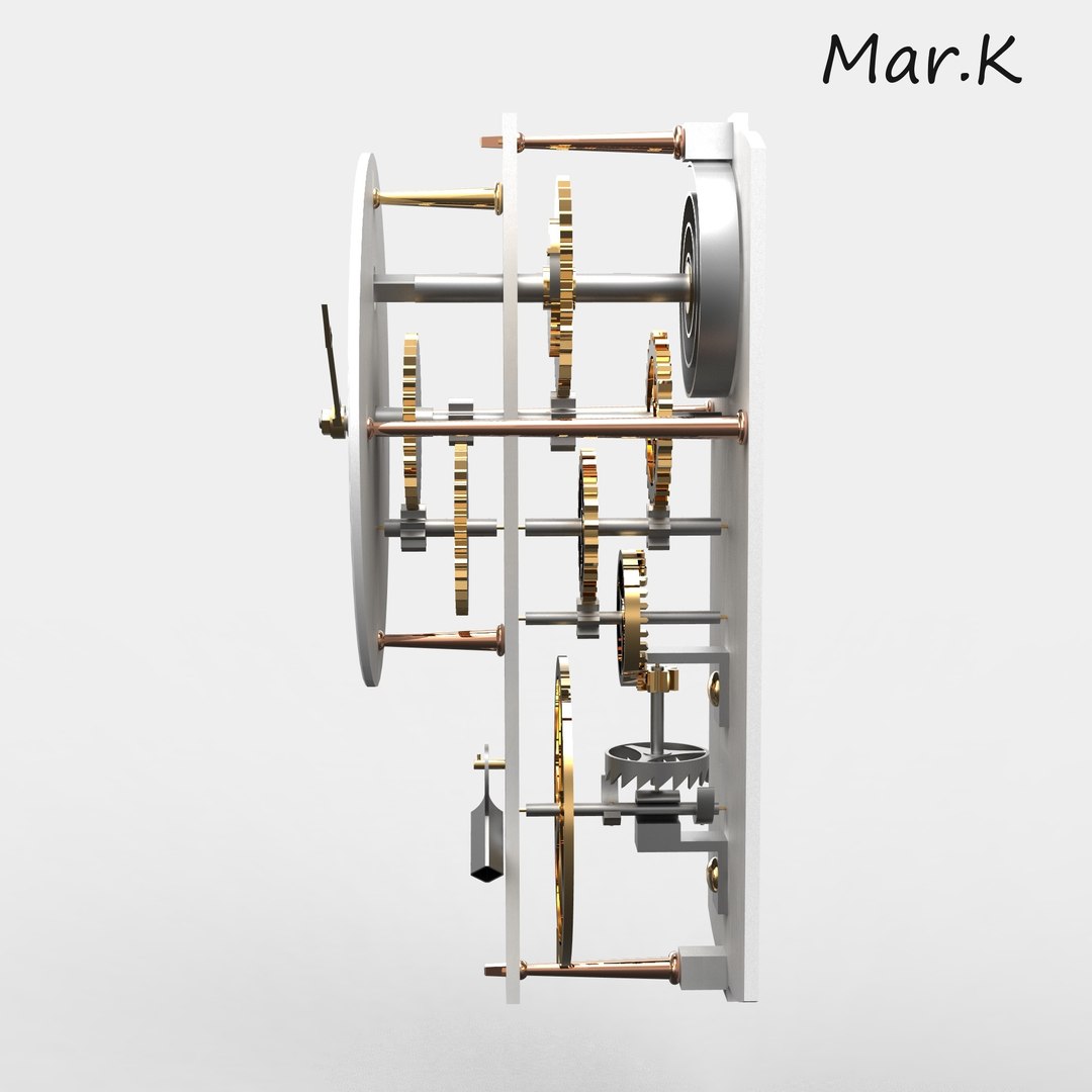 C4d Old Clockwork