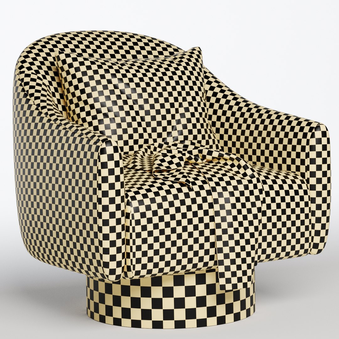 Laskasas Donald Armchair - TurboSquid 2304219