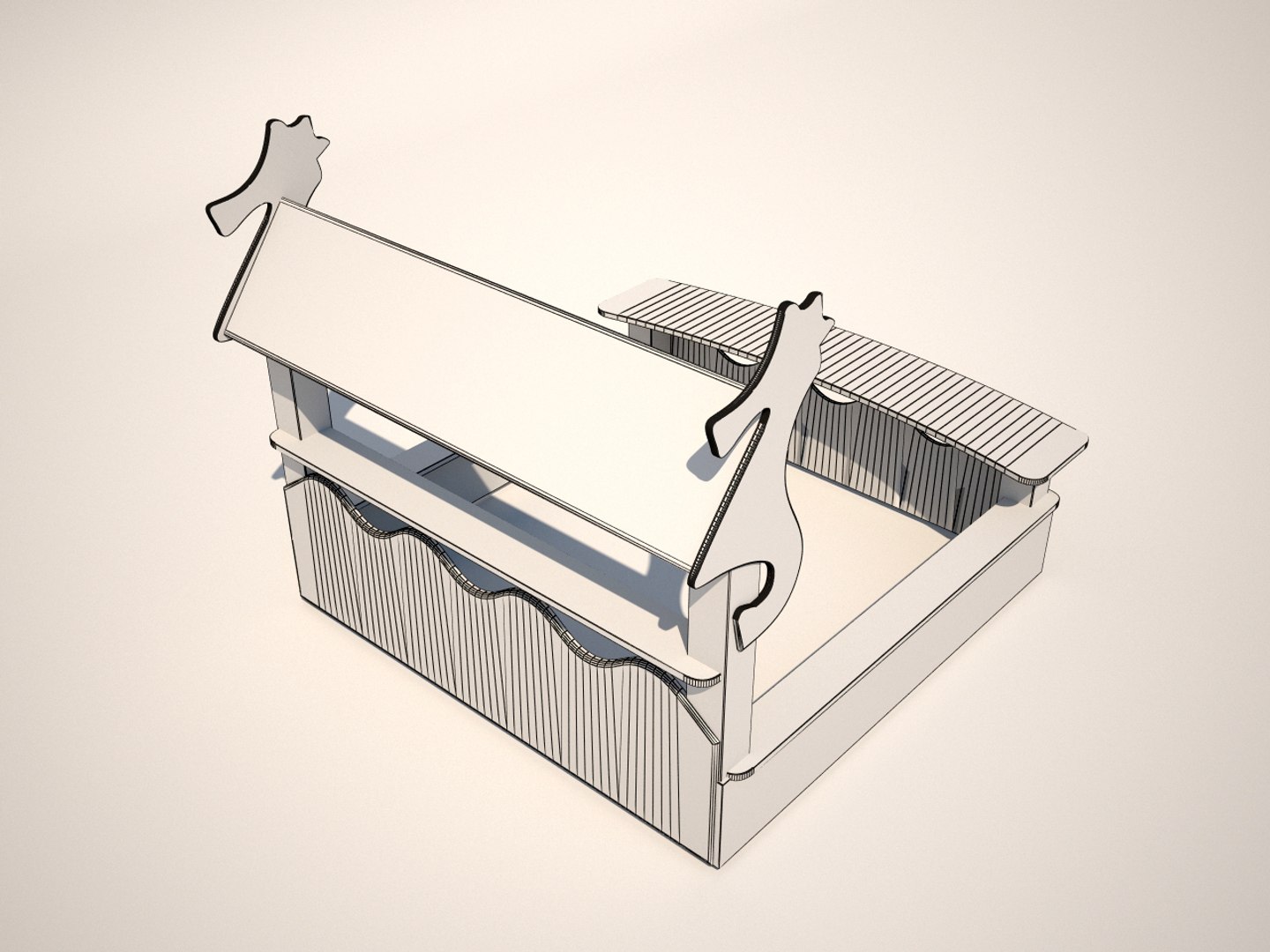 Sandbox 3d Obj