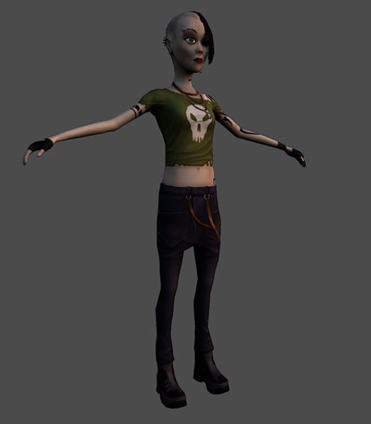 3d funny model