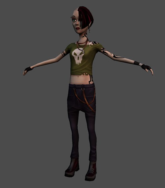 3d funny model