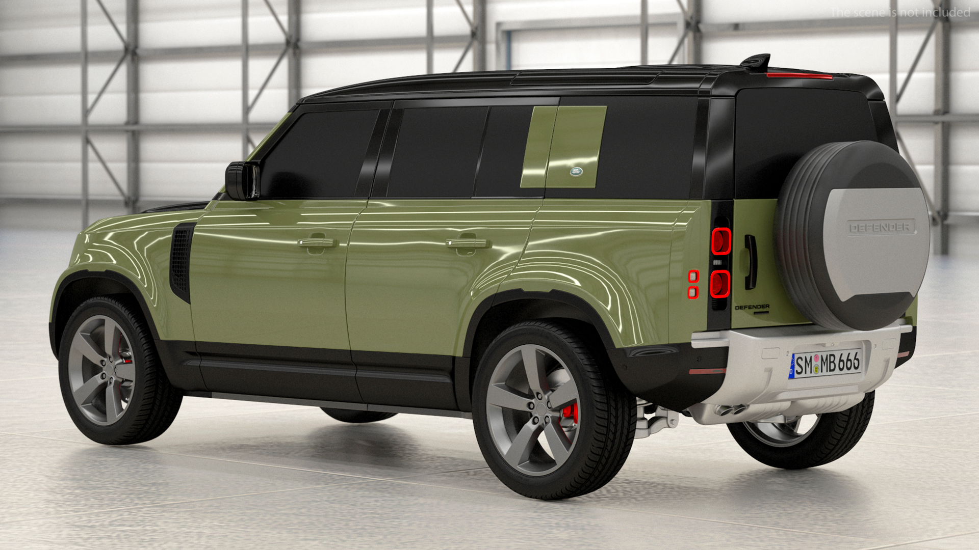 Land Rover Defender Country Pack Nur Exterieur 3D-Modell - TurboSquid ...