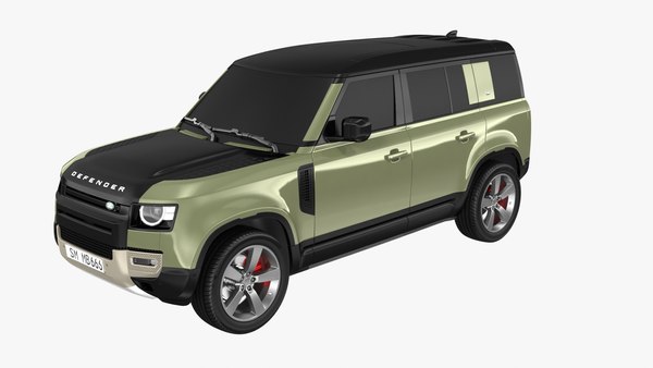 Land Rover Defender Country Pack Exterior Only 3D model - TurboSquid ...