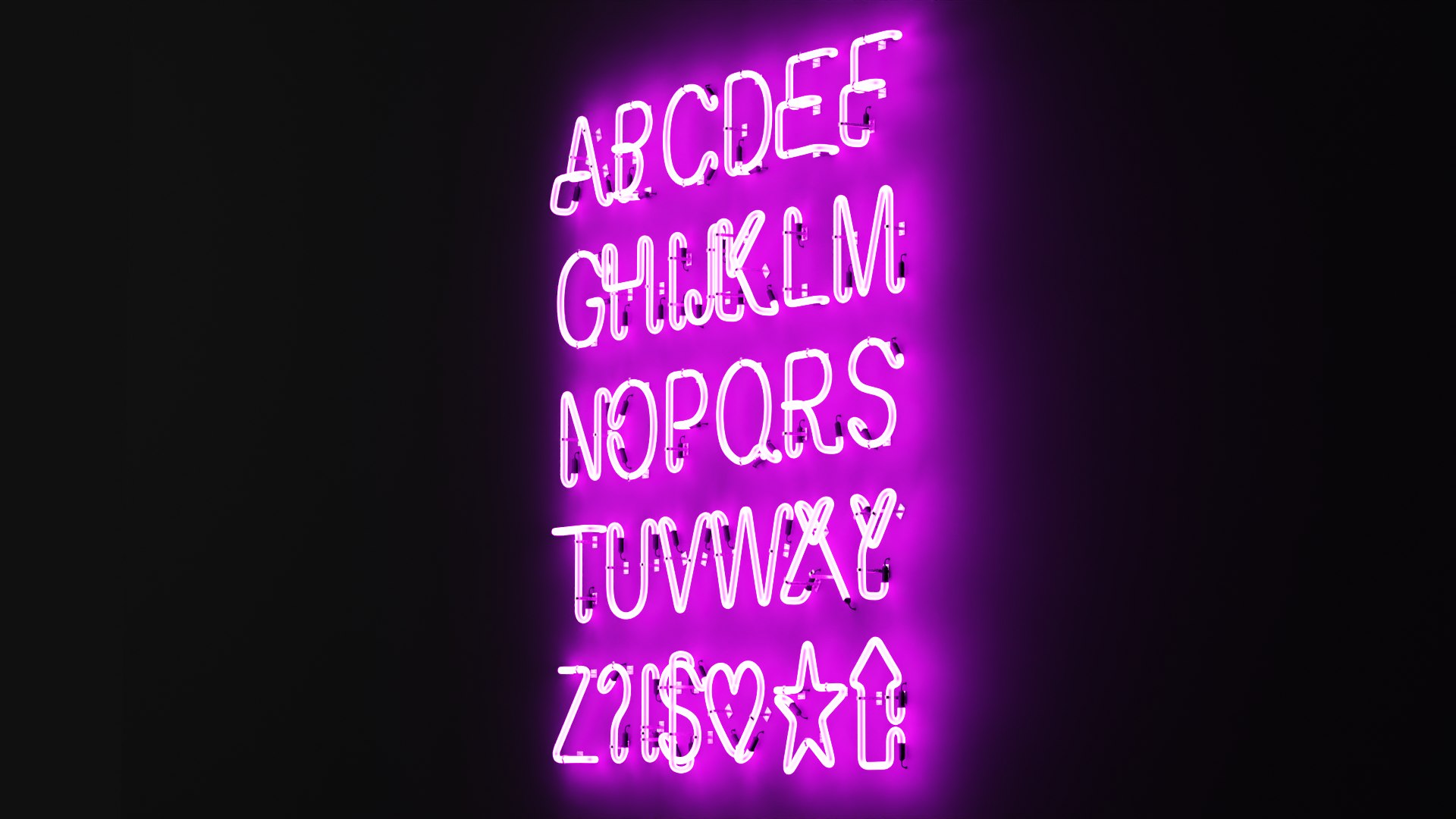 Neon Signs 3D Model - TurboSquid 2080044