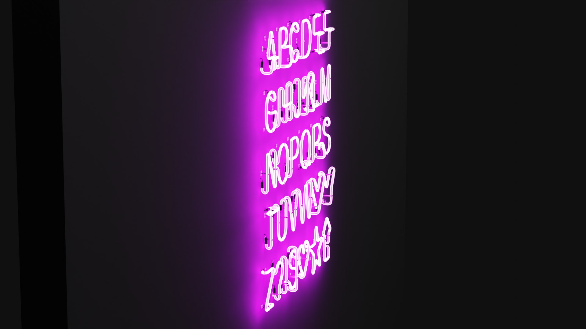 Neon Signs 3D Model - TurboSquid 2080044