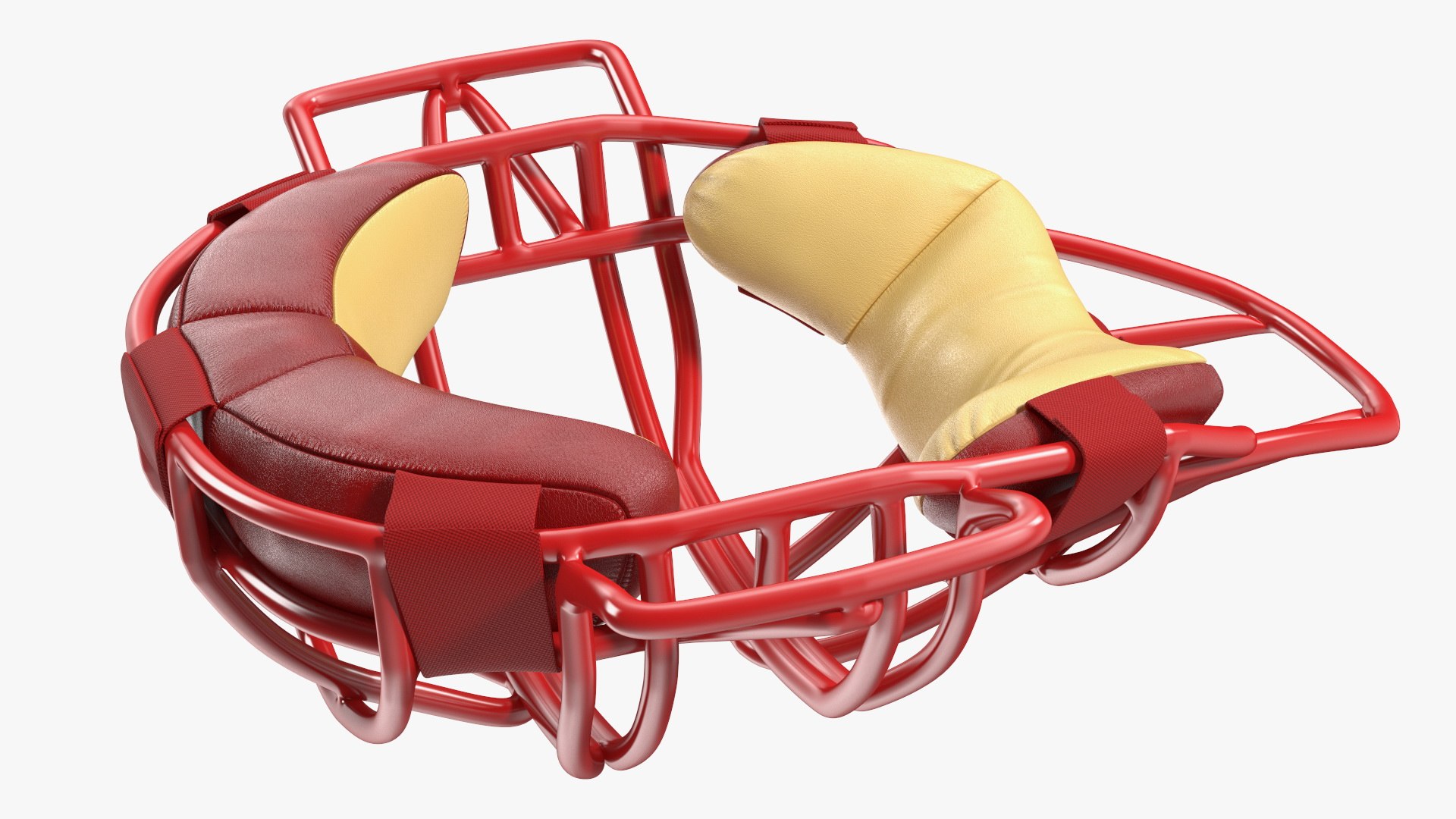 3D Mizuno Baseball Catchers Mask Model - TurboSquid 2229369