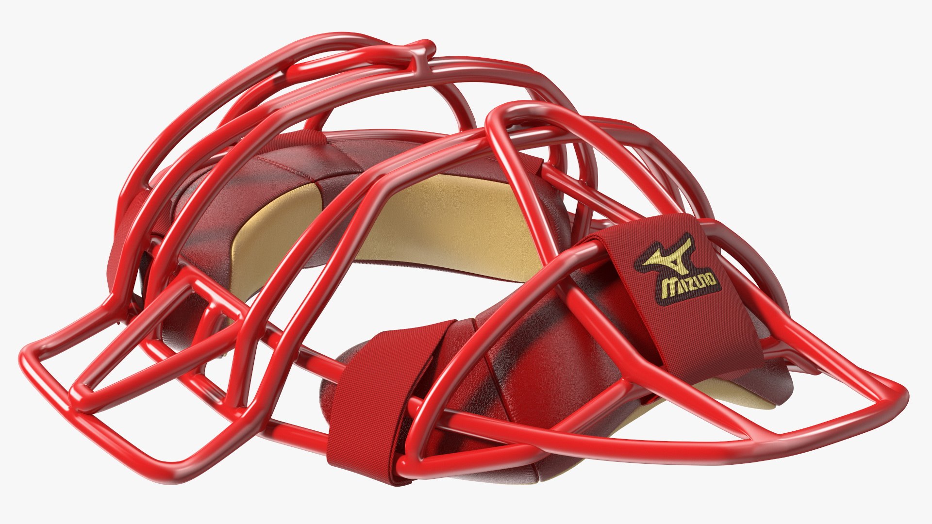 3D Mizuno Baseball Catchers Mask Model - TurboSquid 2229369