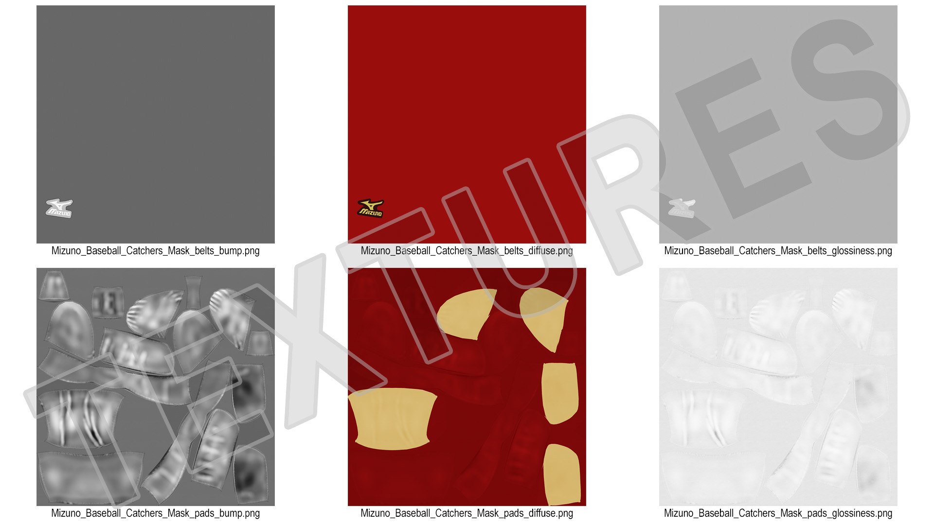 3D Mizuno Baseball Catchers Mask Model - TurboSquid 2229369