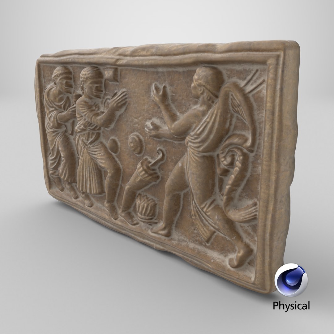 3D Greek Artifact Textured 8 Model - TurboSquid 2292575