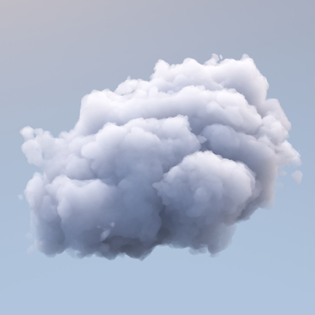 Cloud 2 Model - TurboSquid 1445390