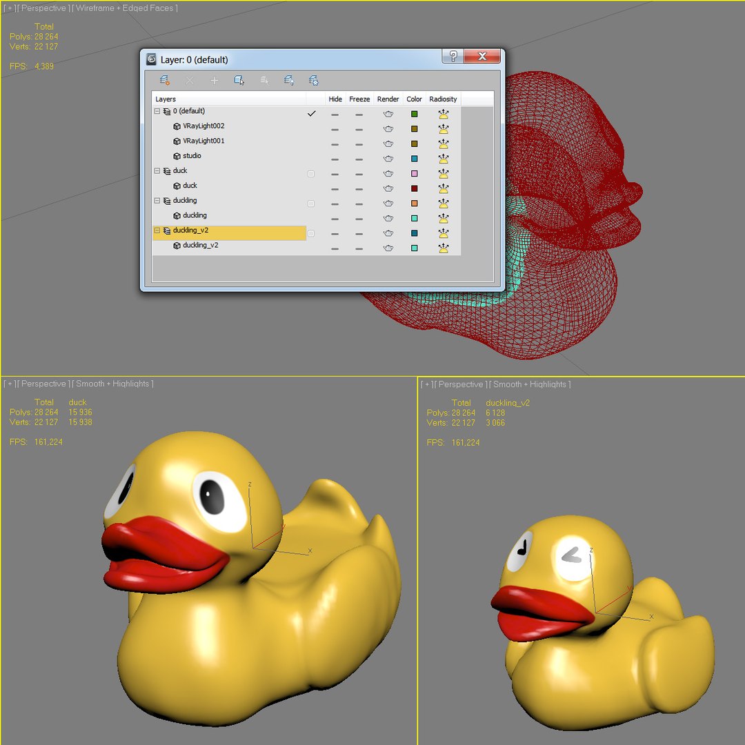 free max mode duck toy