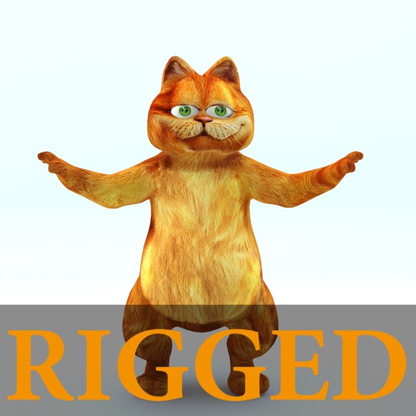 Garfield 3D Models for Download | TurboSquid