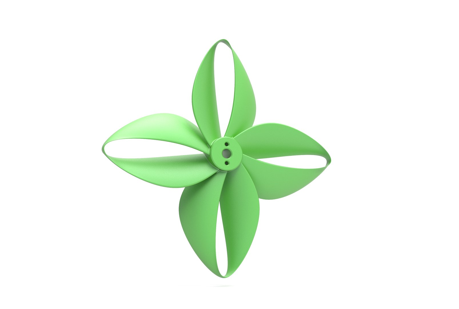 Toroidal Drone Propeller - 4 Blades 3D Model - TurboSquid 2088367