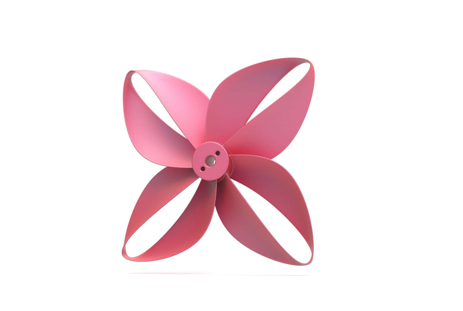 Toroidal Drone Propeller - 4 Blades 3D Model - TurboSquid 2088367