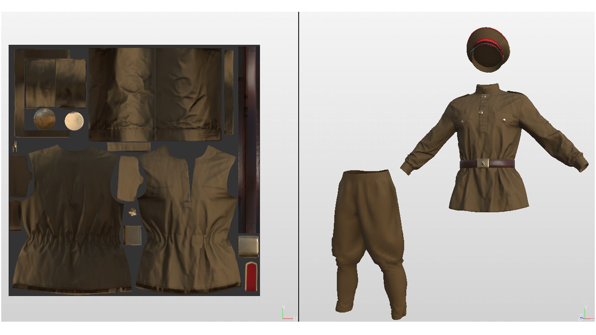 3D Soviet Soldier - TurboSquid 2389982