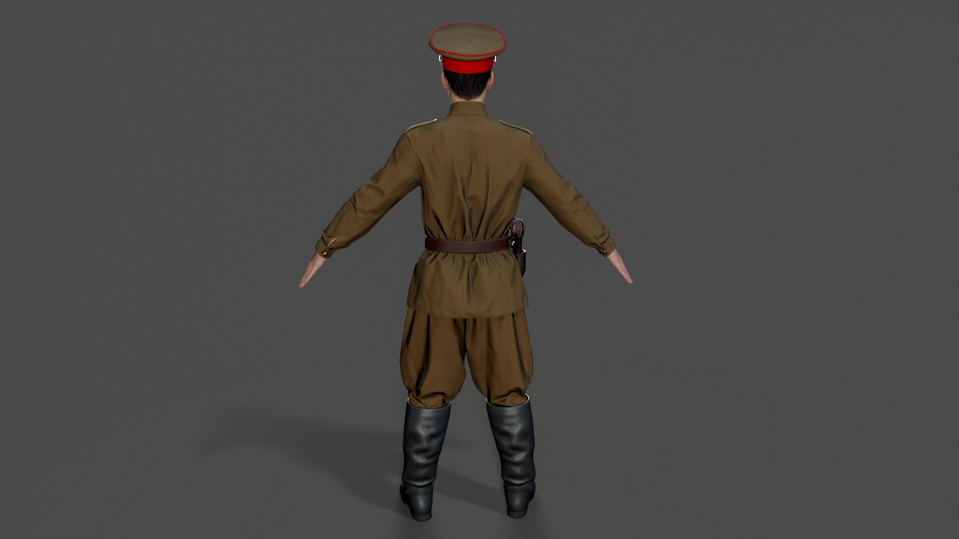 3D Soviet Soldier - TurboSquid 2389982