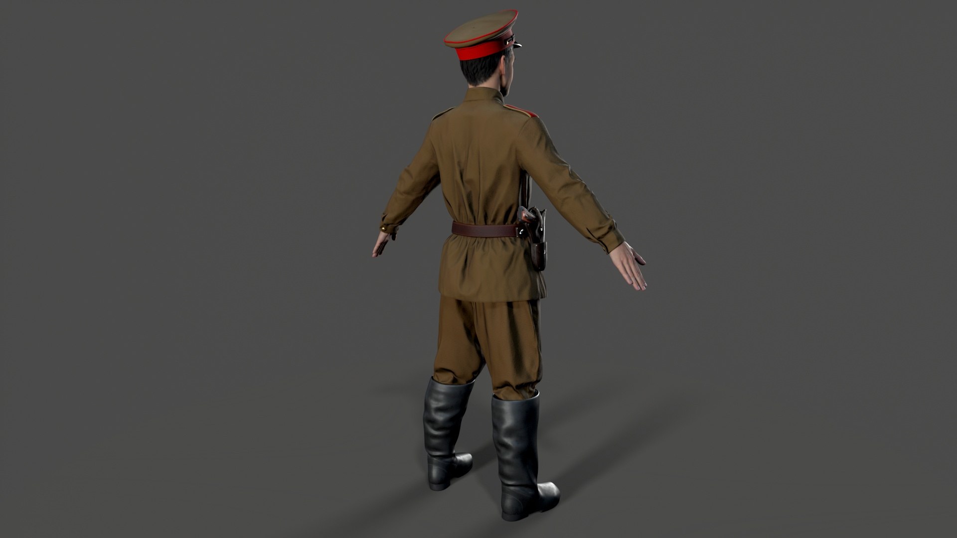 3D Soviet Soldier - TurboSquid 2389982