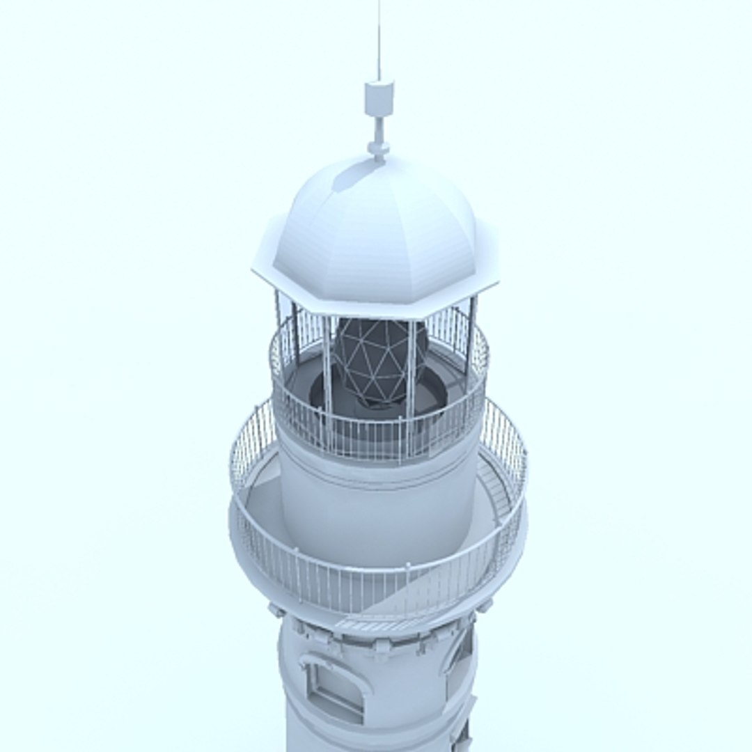 3d Model Of Light Tower