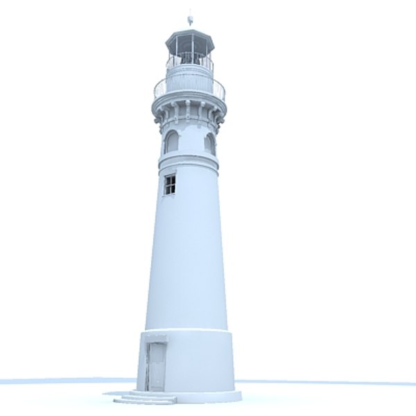3d model of light tower