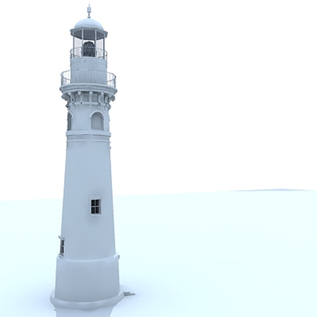 3d Model Of Light Tower