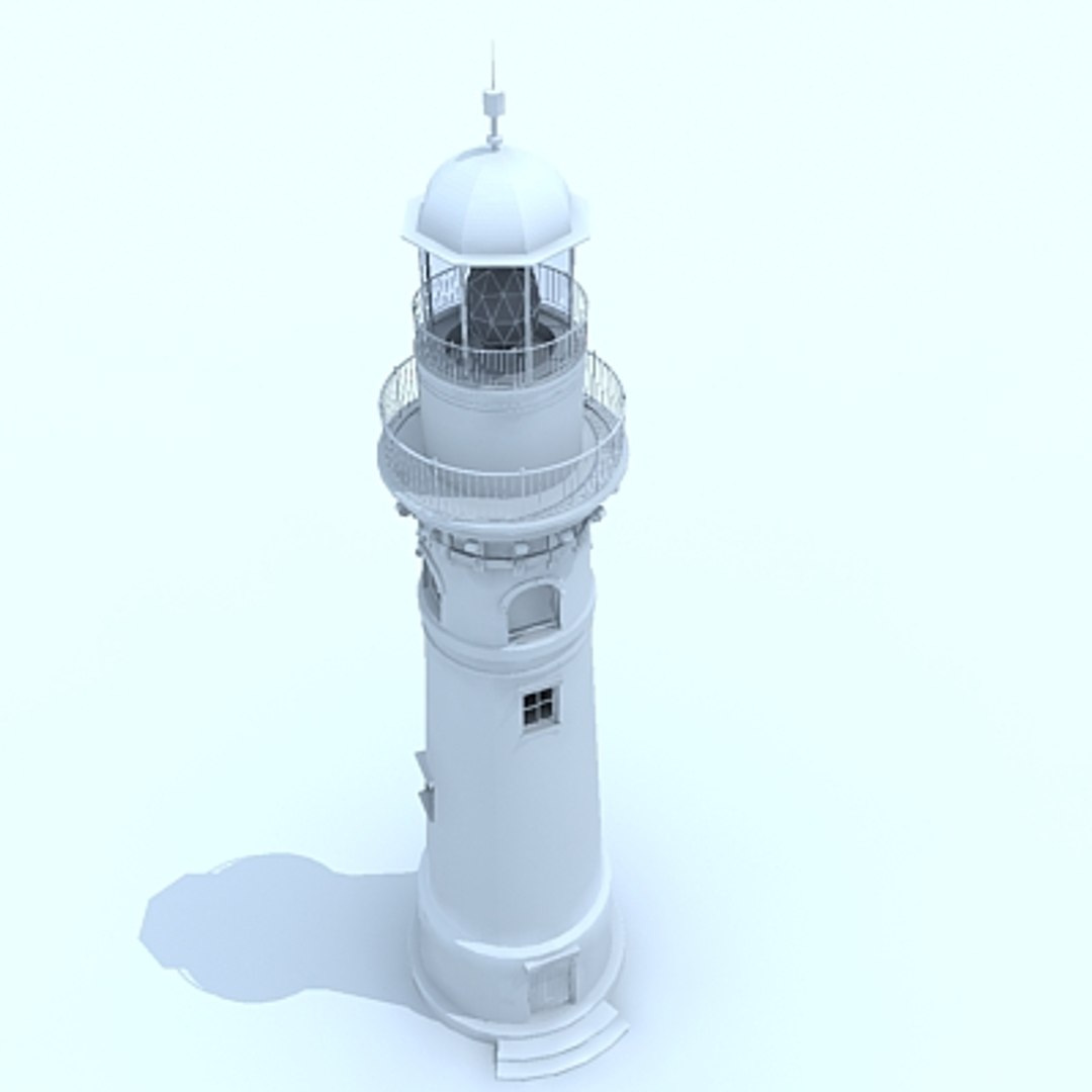 3d Model Of Light Tower