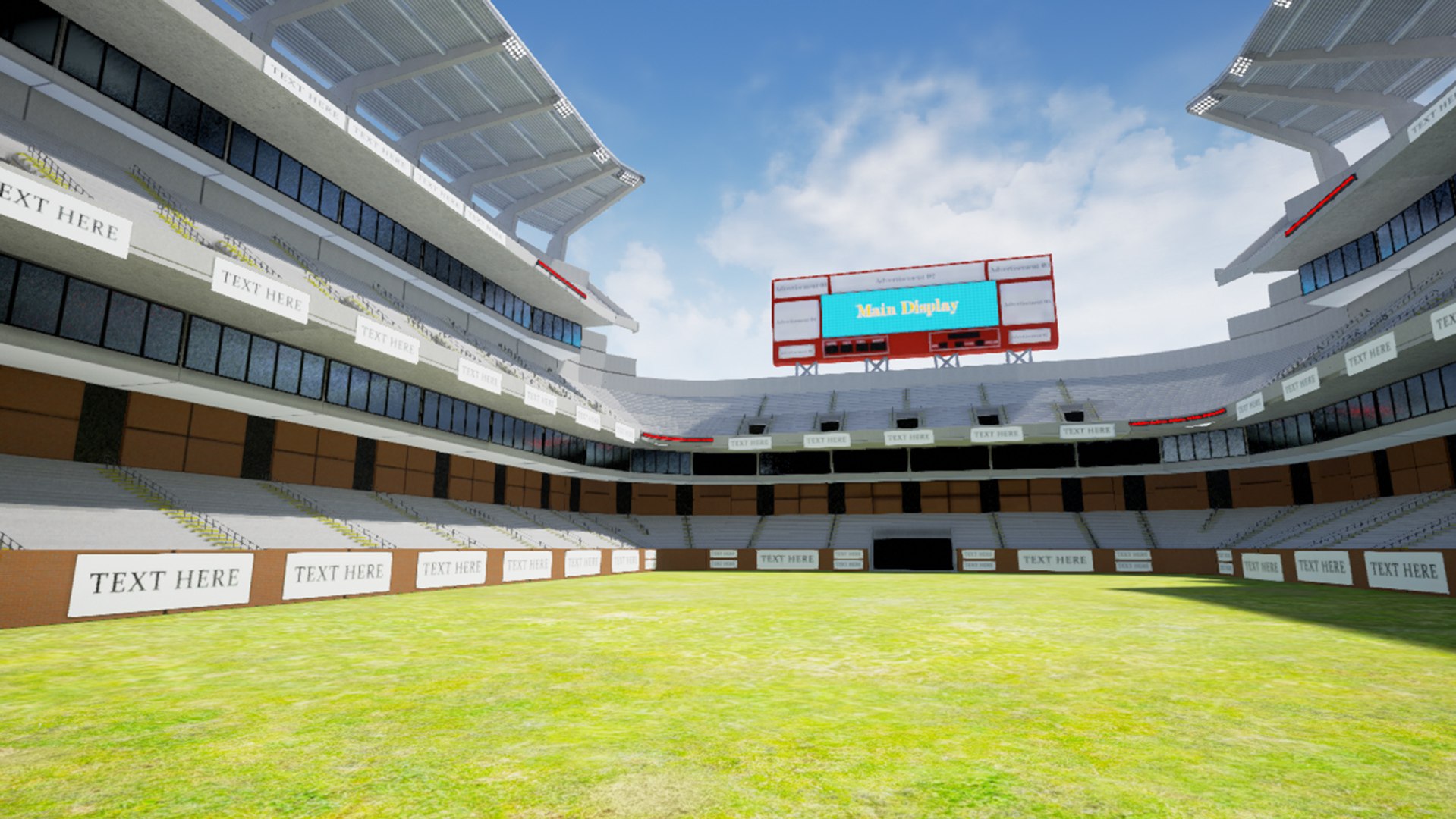 3D Modular Stadium Kit - TurboSquid 1178336