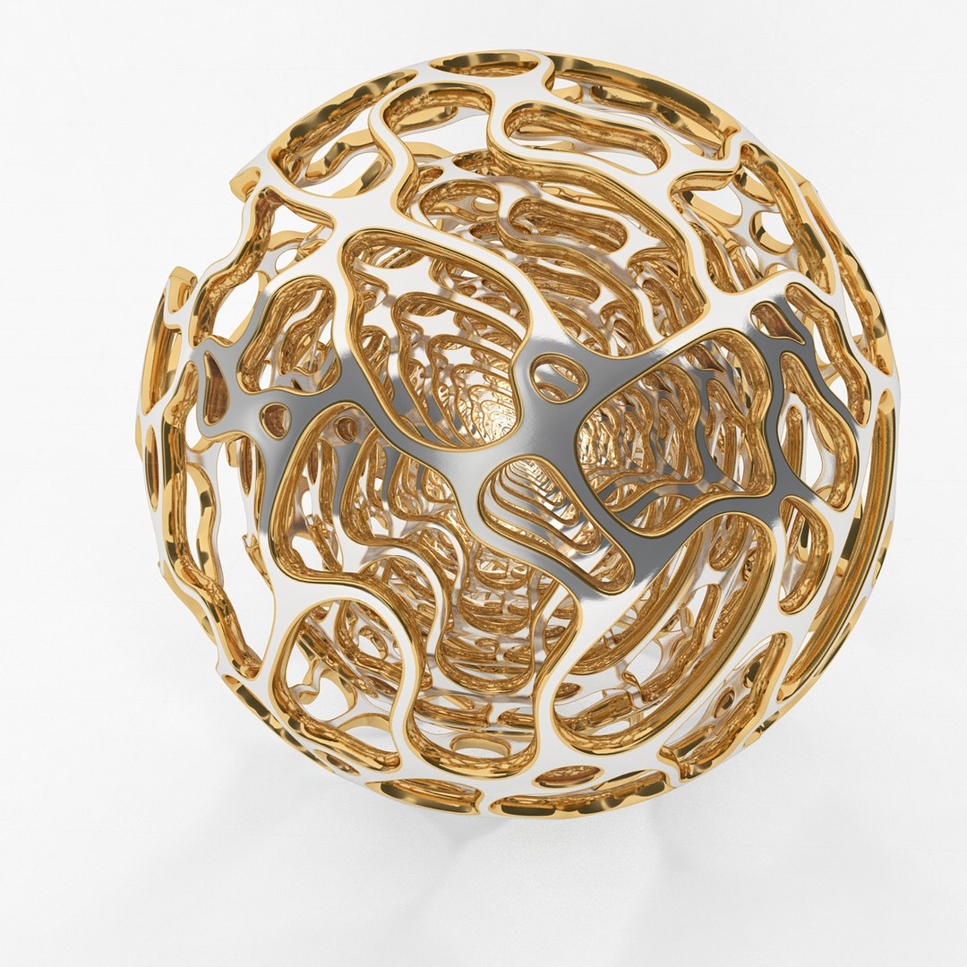 3D Fractal smooth Sphere 02 model - TurboSquid 1877027