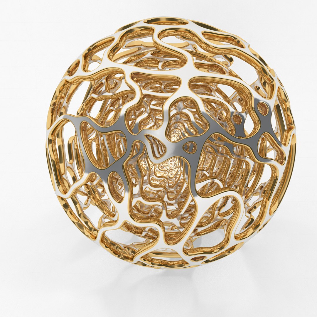 3D Fractal Smooth Sphere 02 Model - TurboSquid 1877027