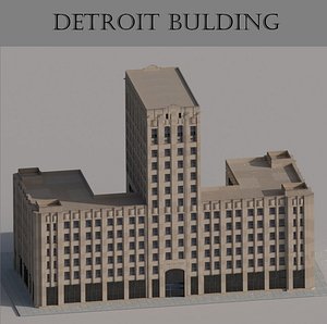 3D Detroit Models | TurboSquid