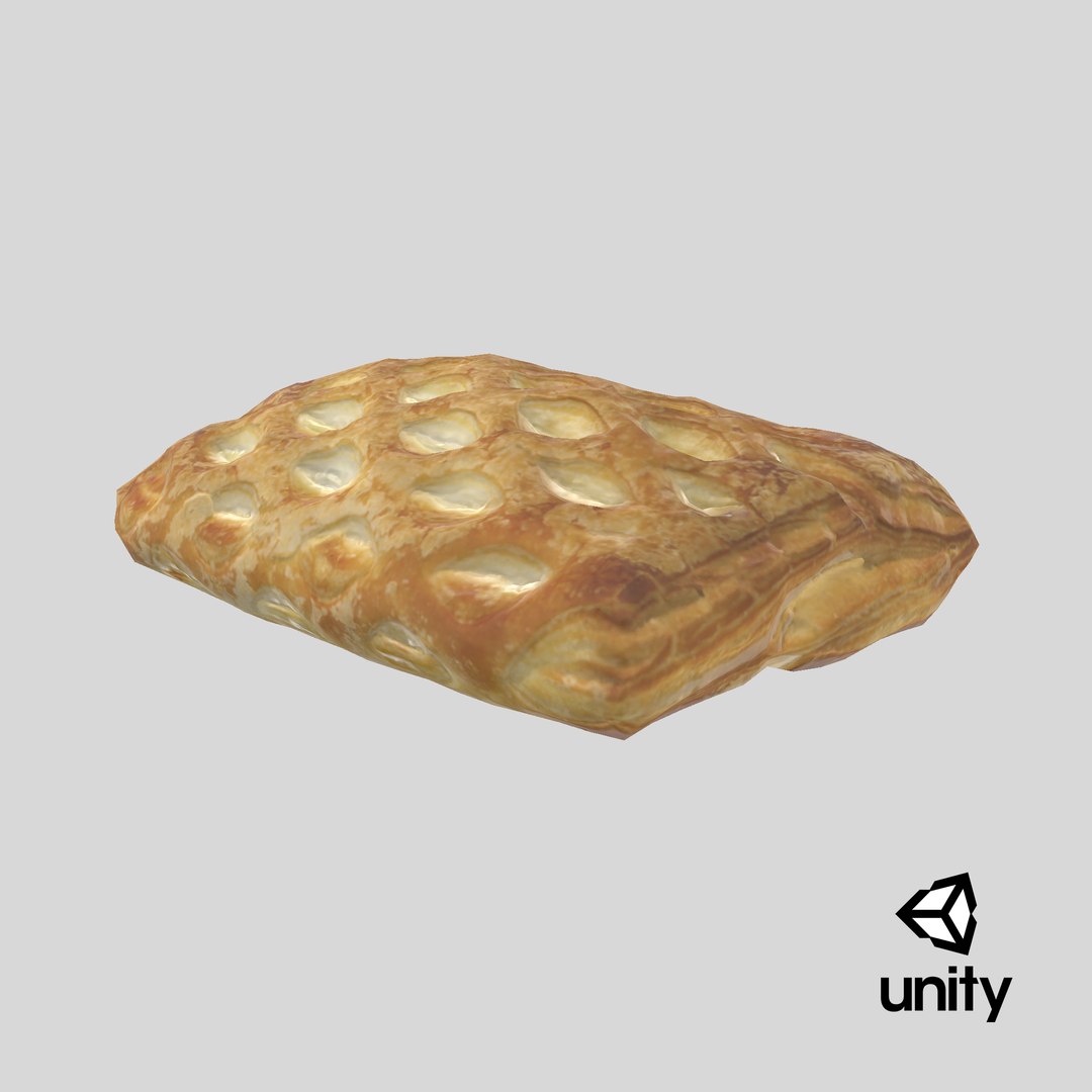 Cheese Bun 3D Model - TurboSquid 2309132