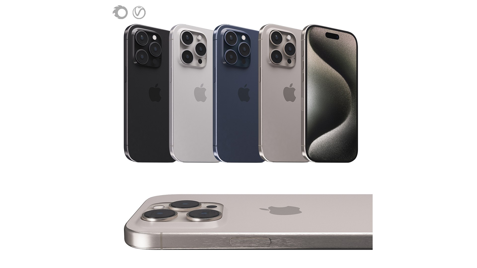 Apple IPhone 15 Pro Model - TurboSquid 2125641