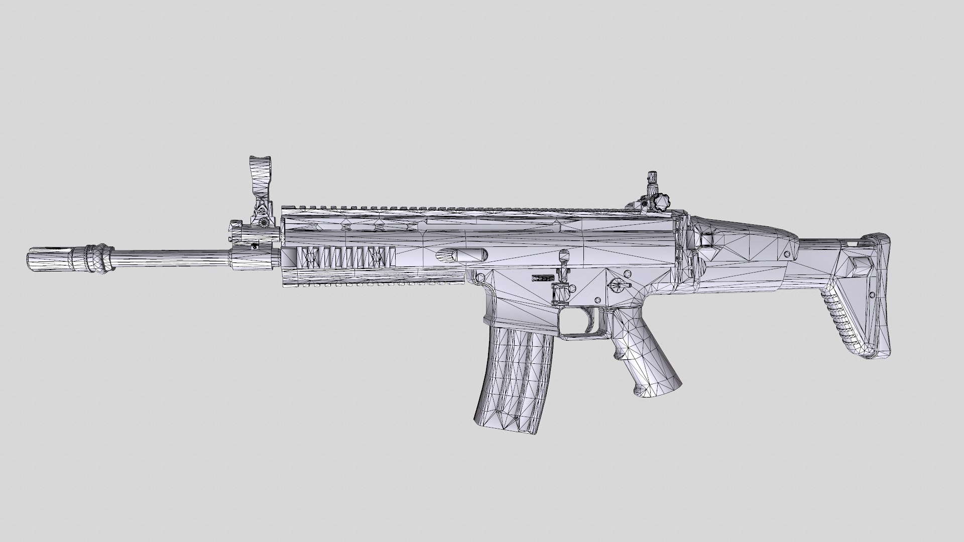 Free 3D FN Scar L PBR - TurboSquid 1798835