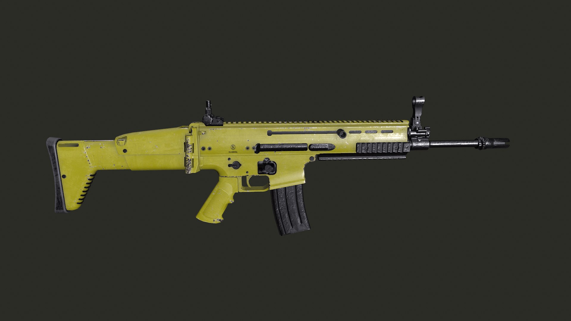 Free 3D FN Scar L PBR - TurboSquid 1798835