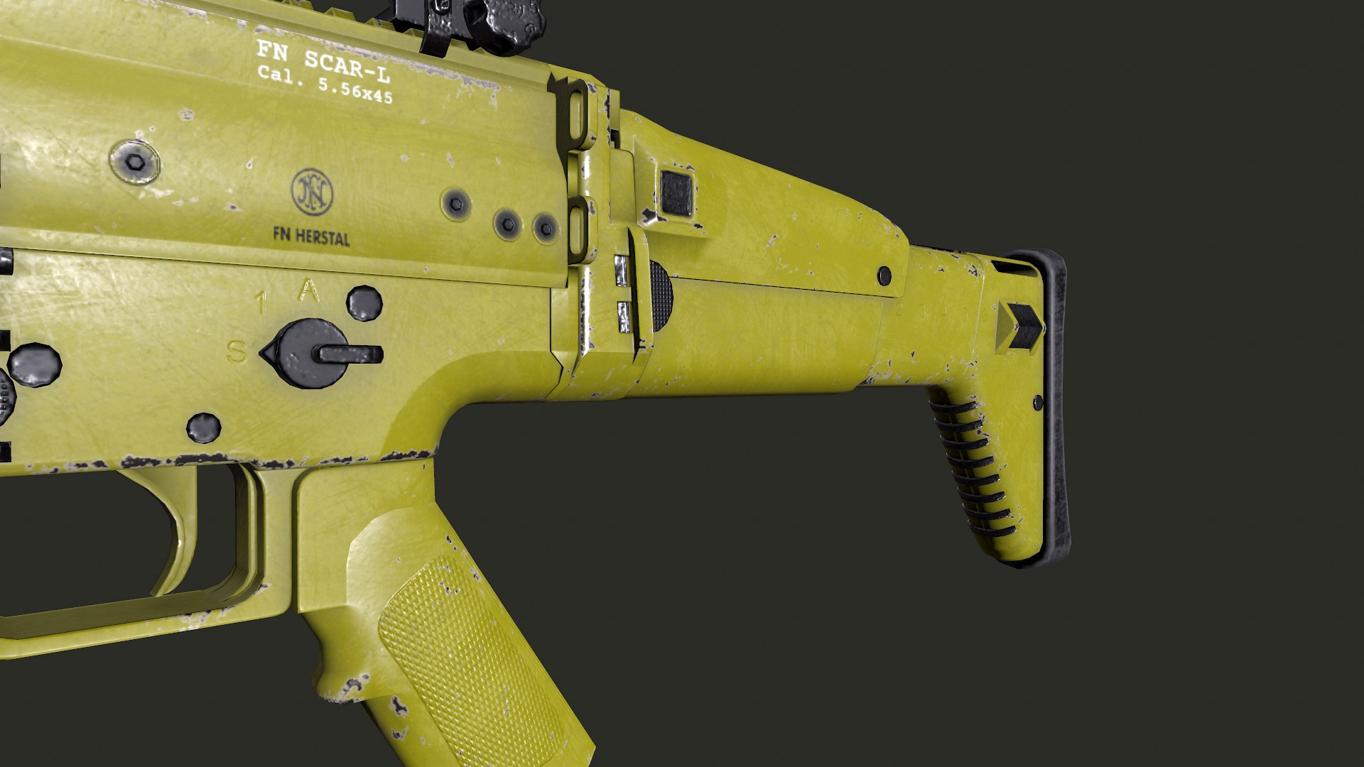 Free 3D FN Scar L PBR - TurboSquid 1798835