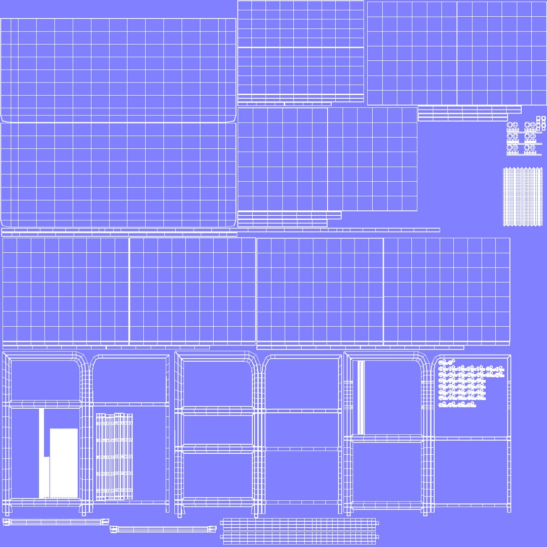 3D model multipurpose kitchen bakers rack - TurboSquid 1576752
